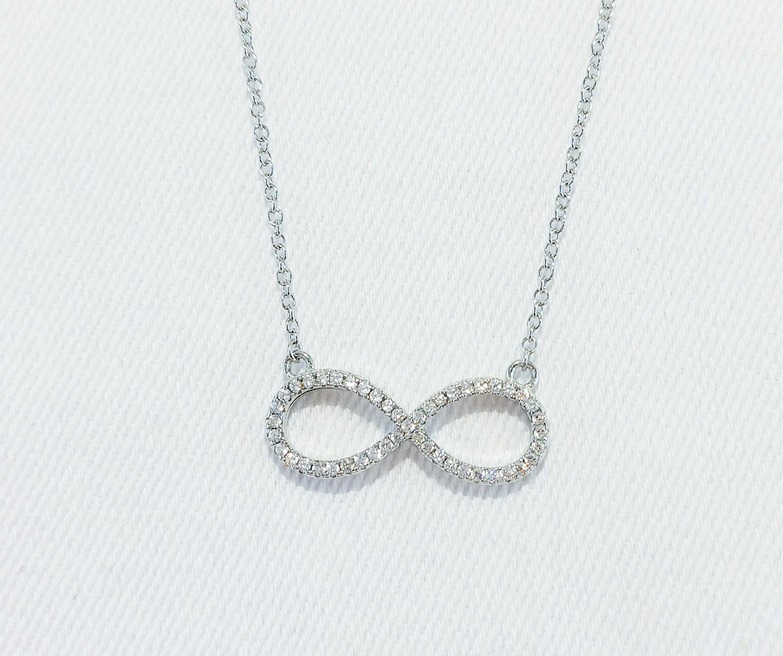 Large Infinity Necklace | 925 Sterling Silver