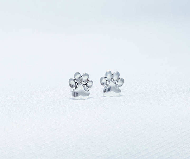 Stud Earrings Sterling Silver Plain Minimalist Classic